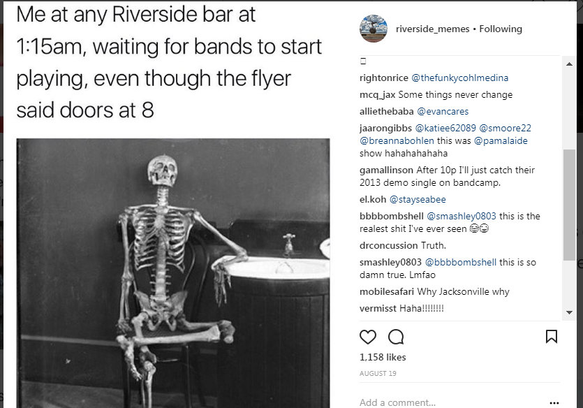 If venues want to keep local music alive they must start shows on time ...