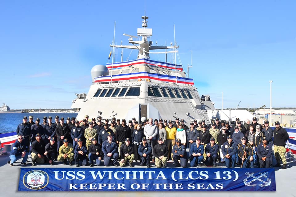 13th Littoral Combat Ship, USS Wichita, commissioned by US Navy at ...