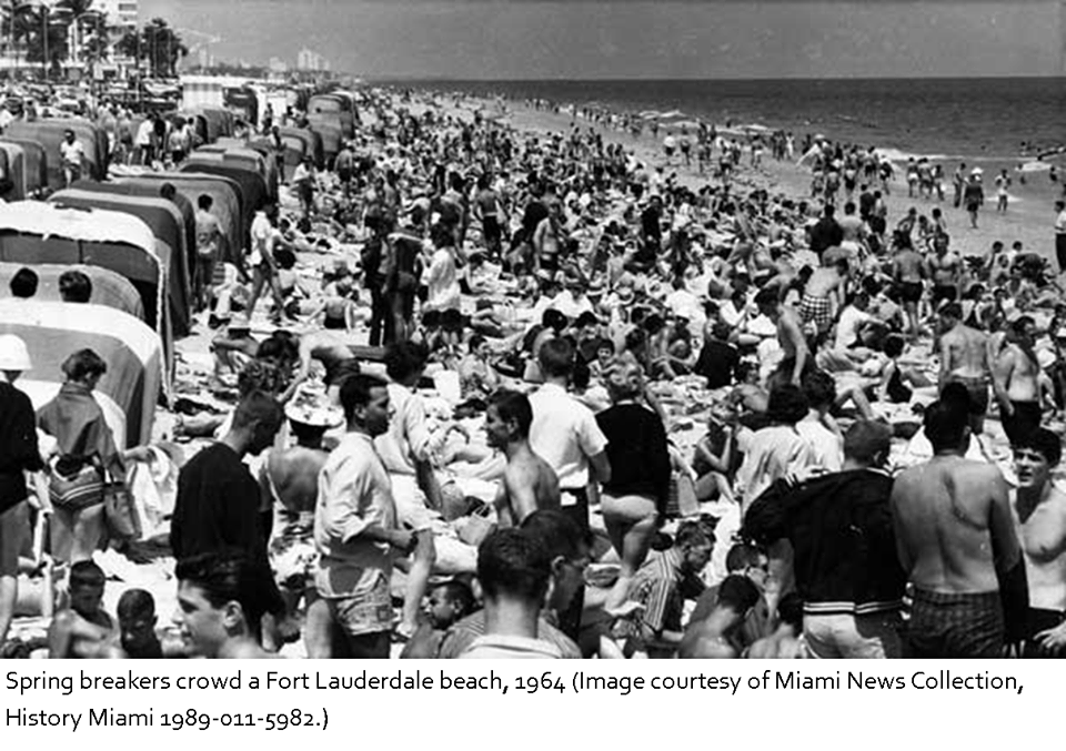 A three-day riot between collegians and police during Spring Break ...